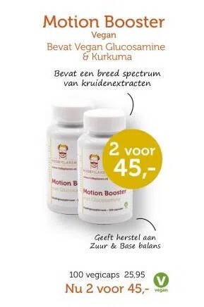 Motion Booster aanbieding bij De Rode Pilaren