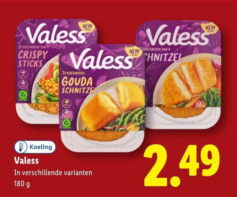 Valess 180 g aanbieding bij Lidl