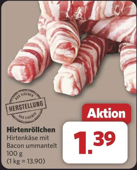 Hirtenröllchen aanbieding bij Combi