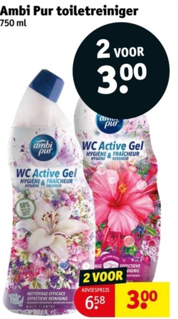 Ambi Pur toiletreiniger 750 ml aanbieding bij Kruidvat