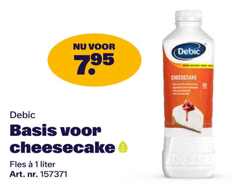Cheesecake aanbiedingen | Vind de goedkoopste Cheesecake aanbieding!