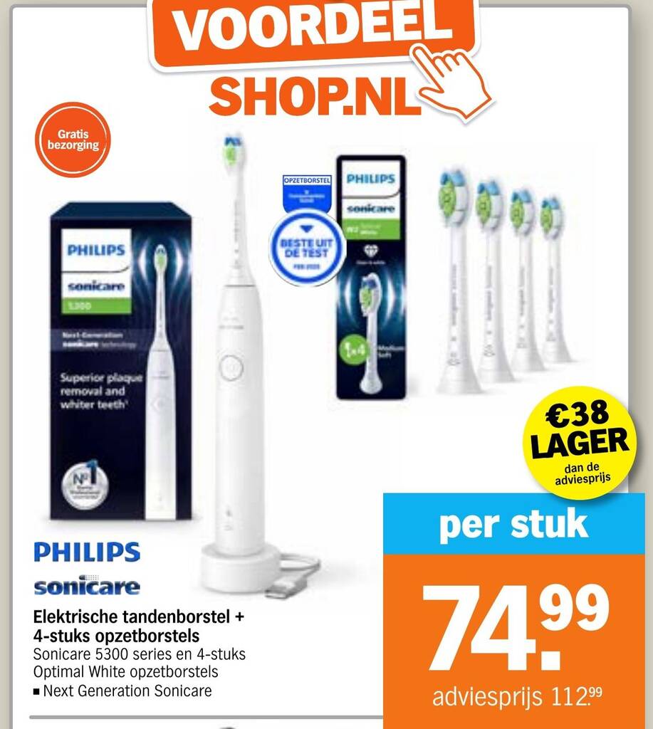 PHILIPS sonicare aanbieding bij Albert Heijn