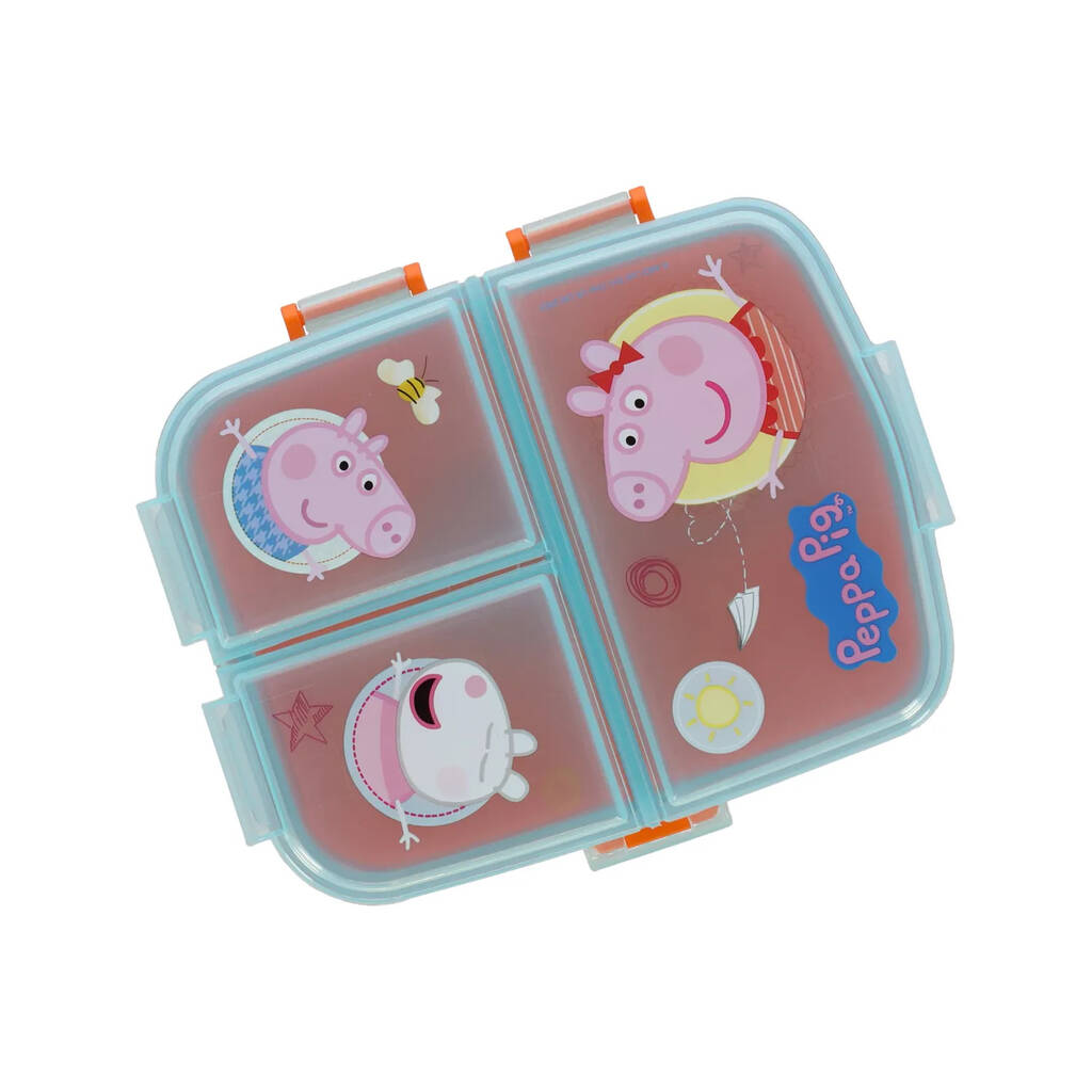Lunchbox multi Peppa Pig aanbieding bij Van Cranenbroek