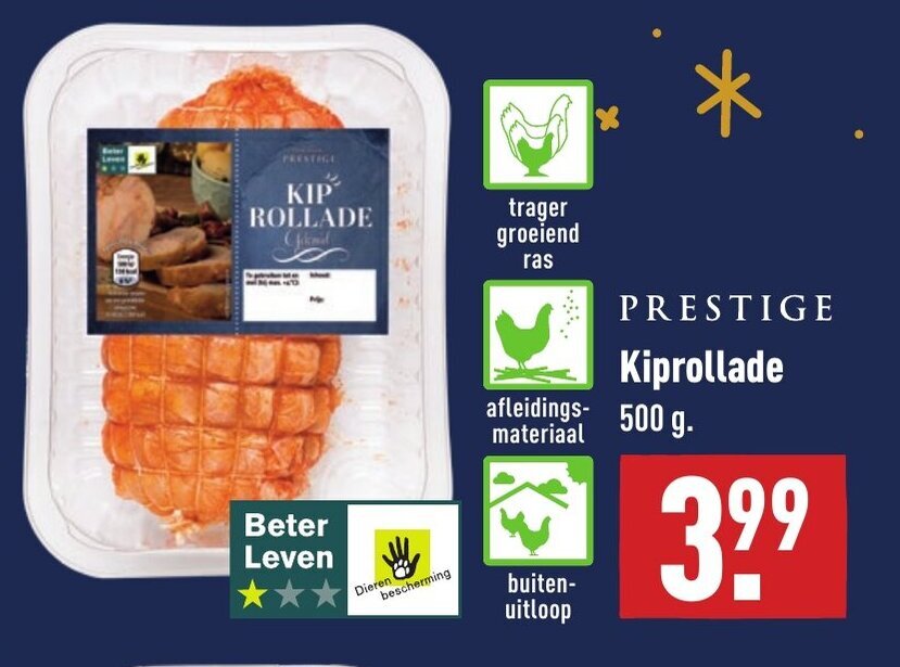 Kiprollade 500g aanbieding bij ALDI