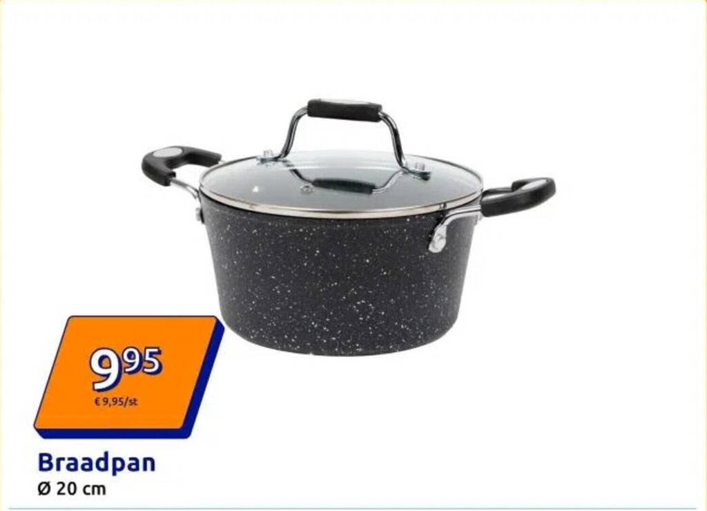 Braadpan 20 cm aanbieding bij Action