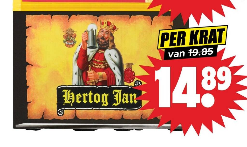Hertog Hertog Jan 30 cl aanbieding bij Dirk