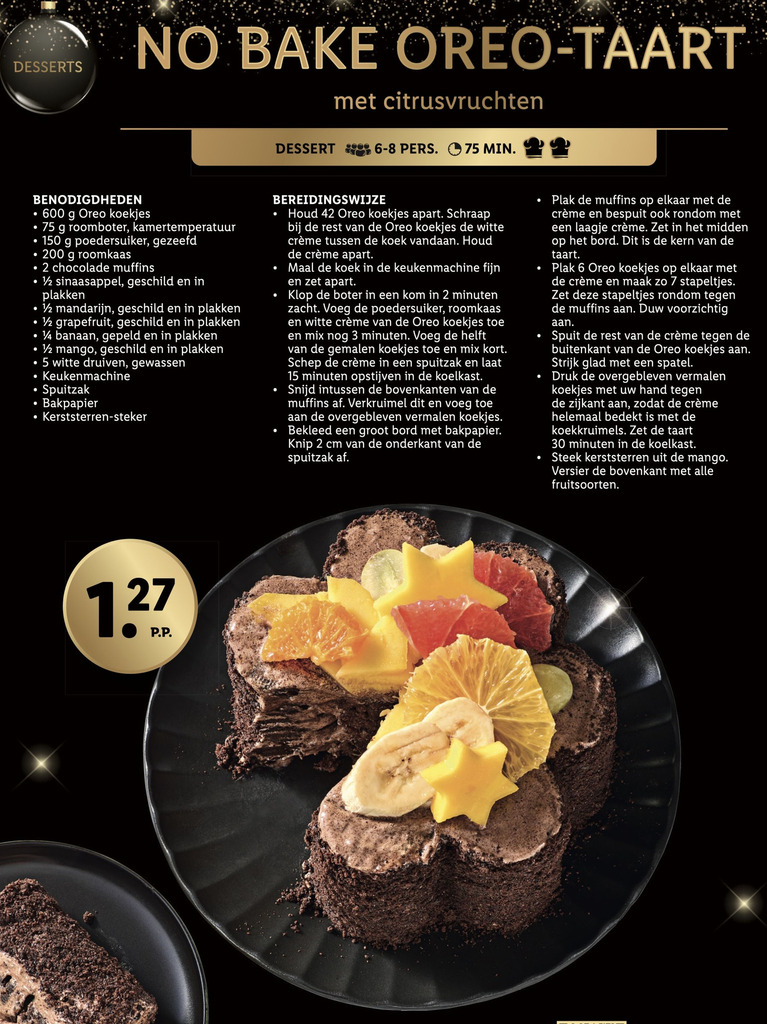 NO BAKE OREO-TAART aanbieding bij Lidl