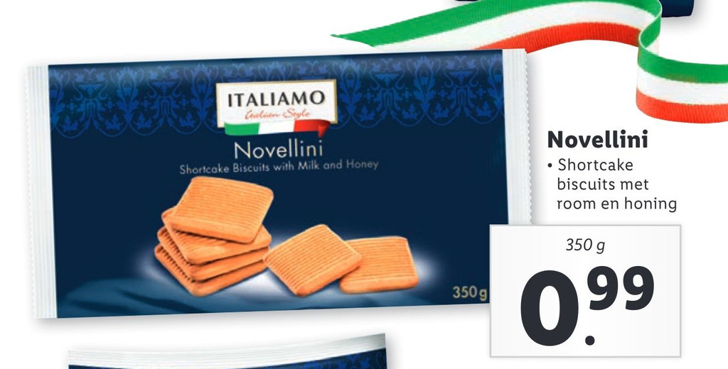 Novellini 350g aanbieding bij Lidl