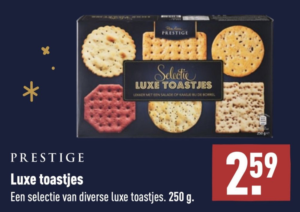 Luxe toastjes aanbieding bij ALDI