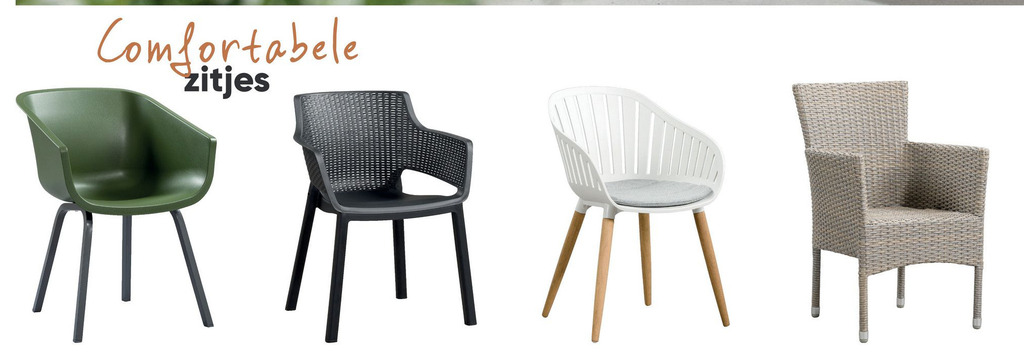 Hartman kuipstoel Amalia - groen - aluminium onderstel aanbieding bij ...