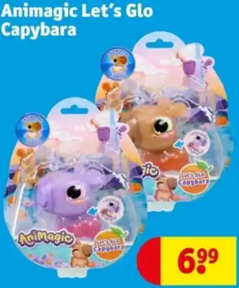 Animagic Let's Glo Capybara aanbieding bij Kruidvat
