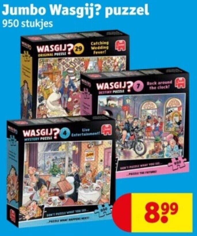 Jumbo Wasgij? puzzel aanbieding bij Kruidvat