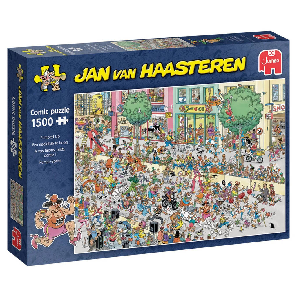 Puzzel Jan Van Haasteren Een Naaldhak te Hoog (1500) aanbieding bij Top1Toys