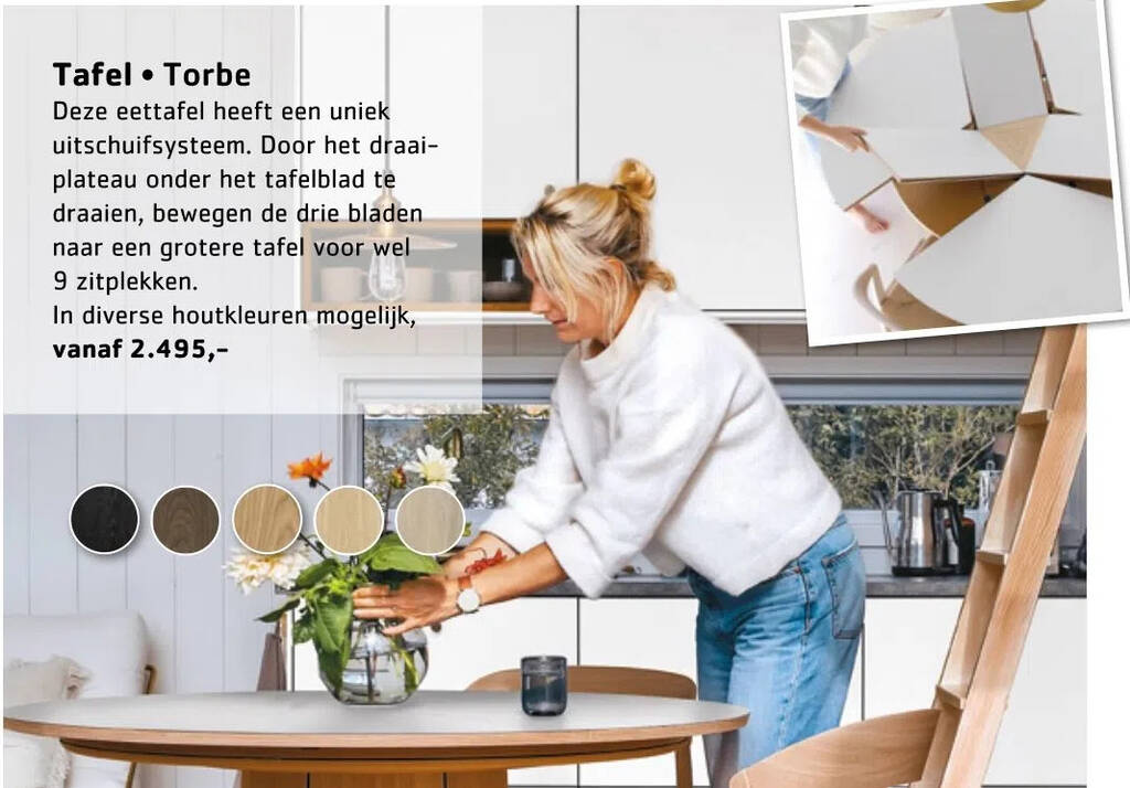 Tafel • Torbe aanbieding bij Sijben