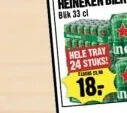 HEINEKEN BIER aanbieding bij Dirk
