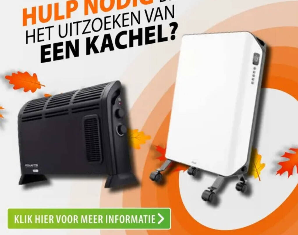 Hulp nodig bij het uitzoeken van een kachel? aanbieding bij Expert