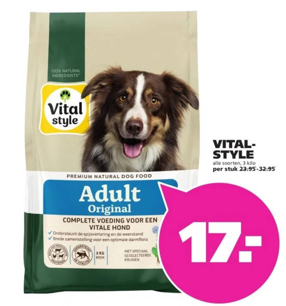 Vital style 3 kg aanbieding bij Ranzijn