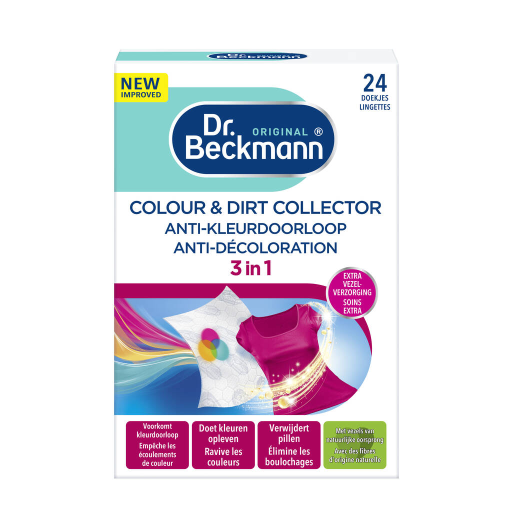Dr. Beckman Colour & dirt collector Per 24 st 1+1 gratis aanbieding bij ...