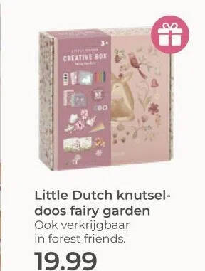 Little Dutch knutsel- doos fairy garden aanbieding bij Prenatal