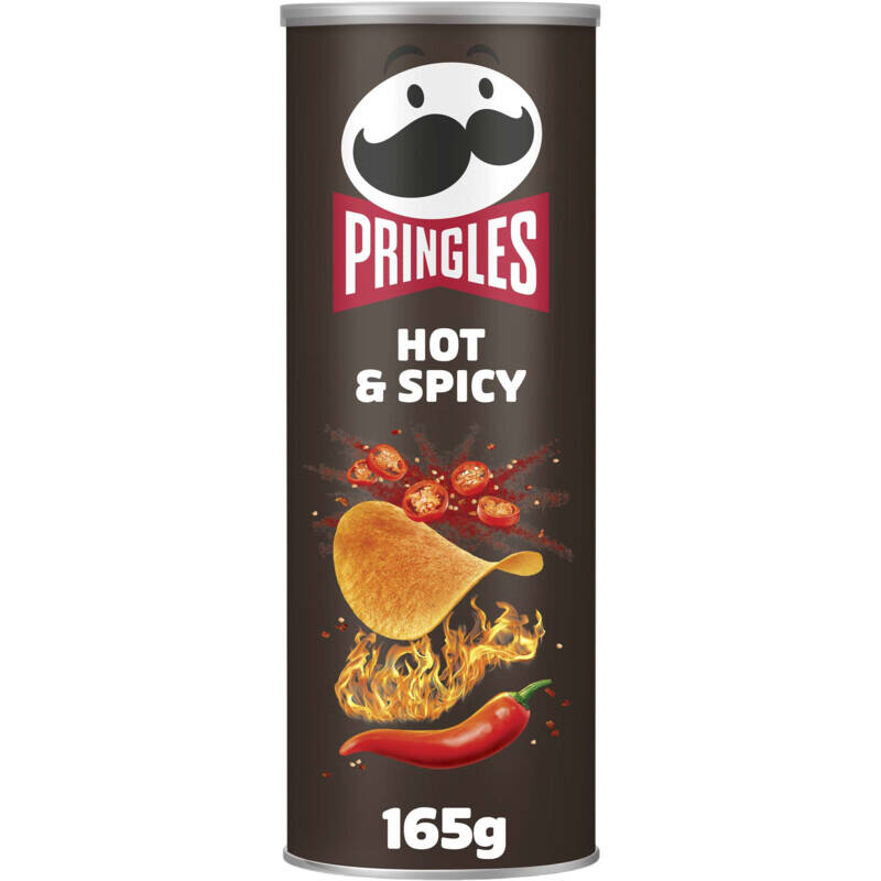 Pringles Hot & spicy 165 g aanbieding bij Albert Heijn