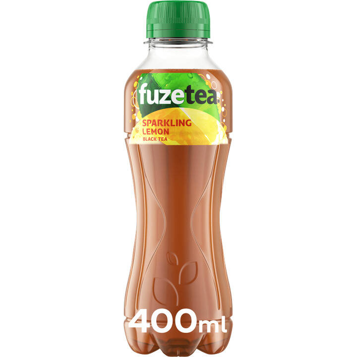Fuze Tea Sparkling Lemon Black Tea 400 ml 2+1 gratis aanbieding bij Jumbo