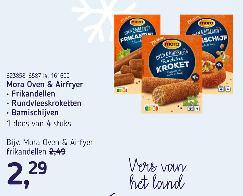 Mora Oven & Airfryer aanbieding bij Van Hoeckel