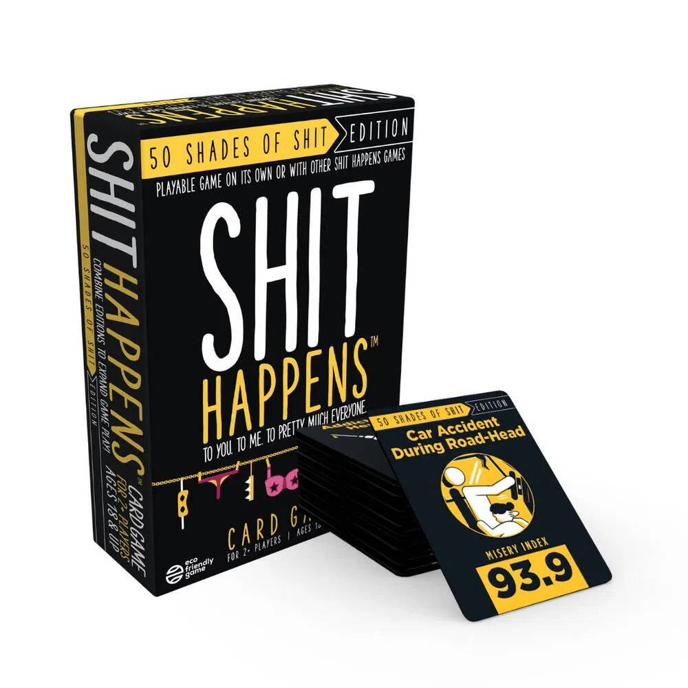 Shit Happens 50 Shades of Shit 18+ - Kaartspel aanbieding bij Intertoys