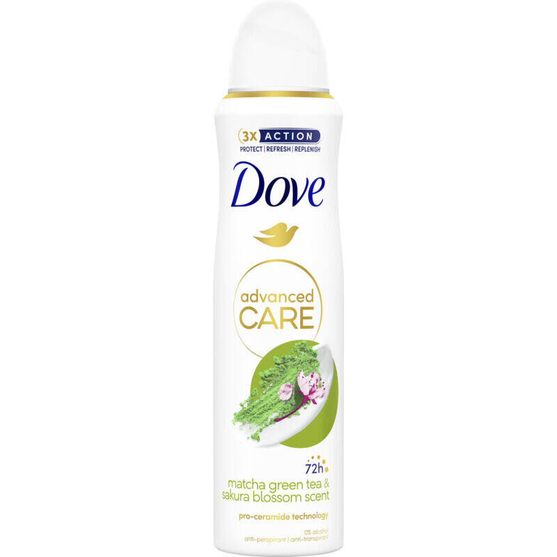 Dove Matcha & sakura deodorant spray 150 ml 2+2 gratis aanbieding bij ...
