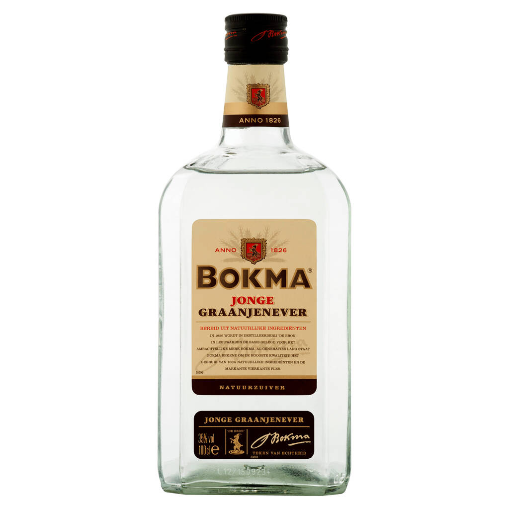 Bokma Graanjenever Per 1000 ml aanbieding bij PLUS