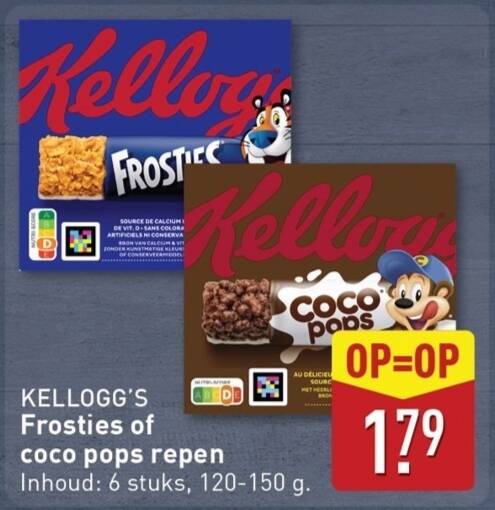 Kellogg's Frosties of coco pops repen 120-150 g aanbieding bij ALDI