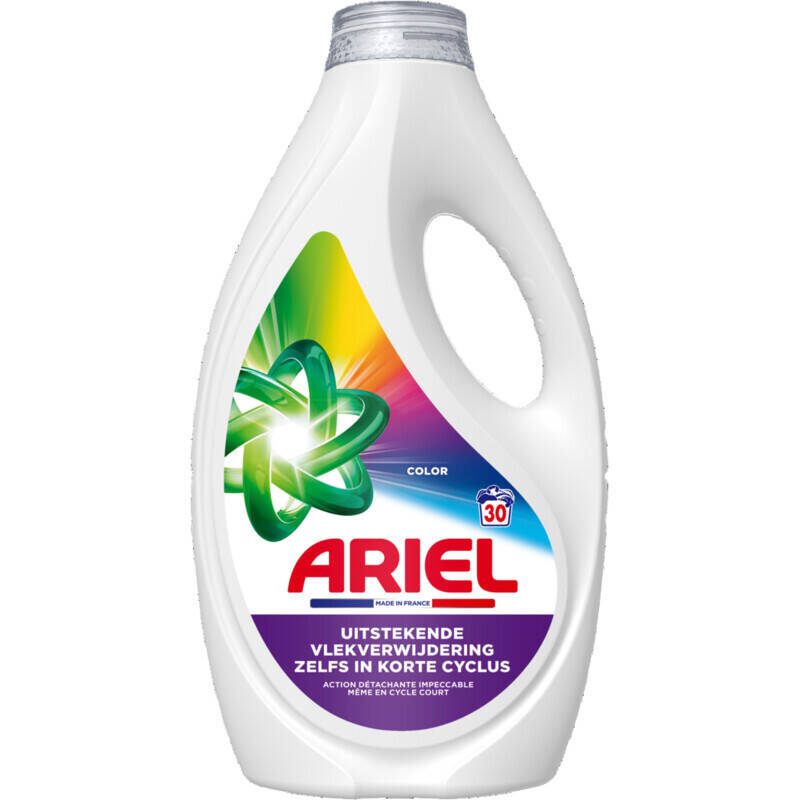 Ariel Vloeibaar color wasmiddel 30 wasbeurten 1+1 gratis aanbieding bij ...