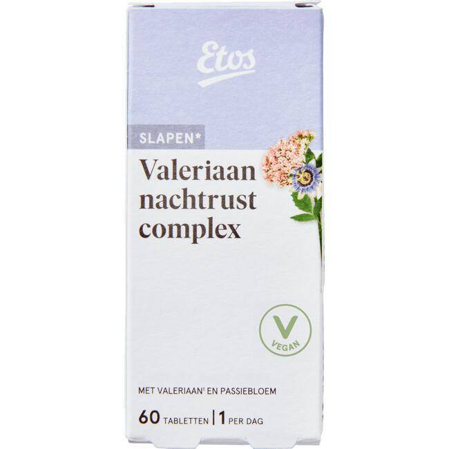 Etos Valeriaan Nachtrust Complex 60 tabletten 60 stuks - tablet ...