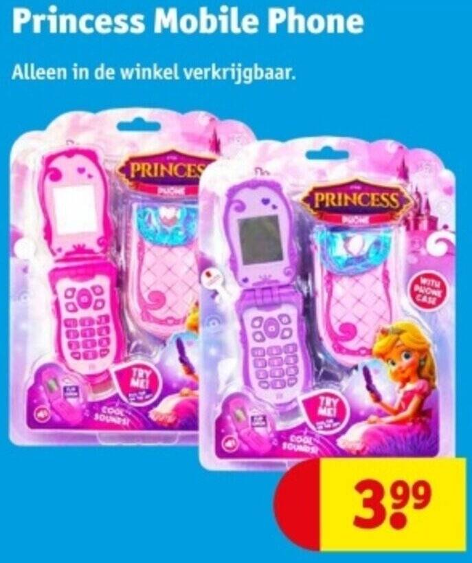 Princess Mobile Phone aanbieding bij Kruidvat