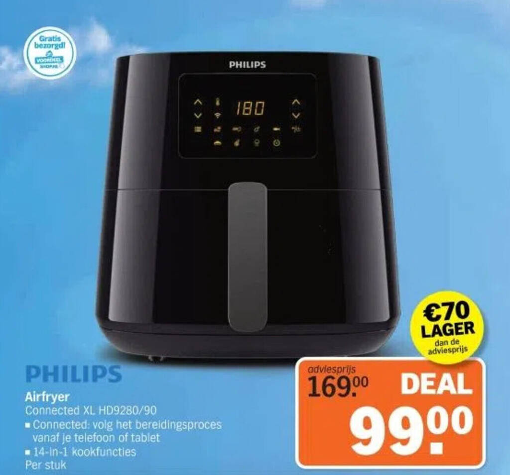 PHILIPS Airfryer aanbieding bij Albert Heijn