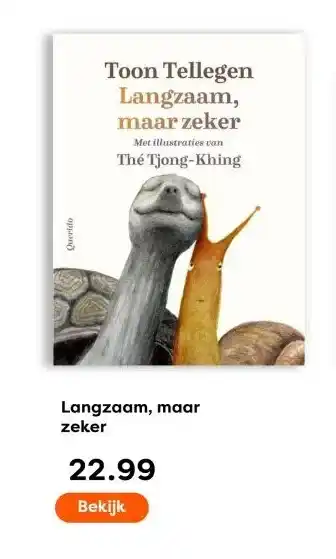 Langzaam, maar zeker aanbieding bij The Read Shop