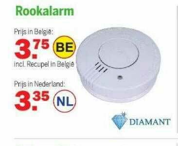 Diamant Rookalarm aanbieding bij Van Cranenbroek