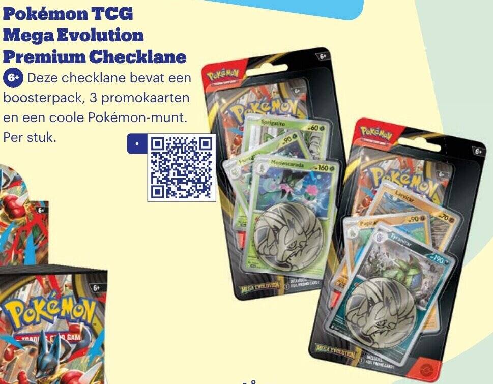 Pokémon TCG Mega Evolution Premium Checklane aanbieding bij Bol.com