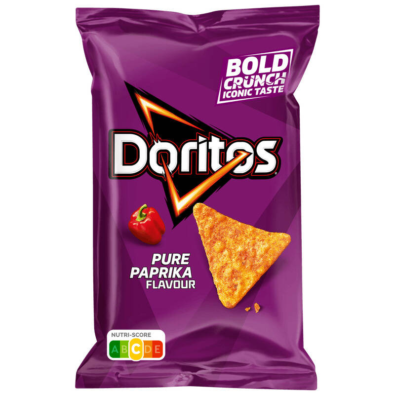 Doritos Tortilla chips pure paprika aanbieding bij Dirk