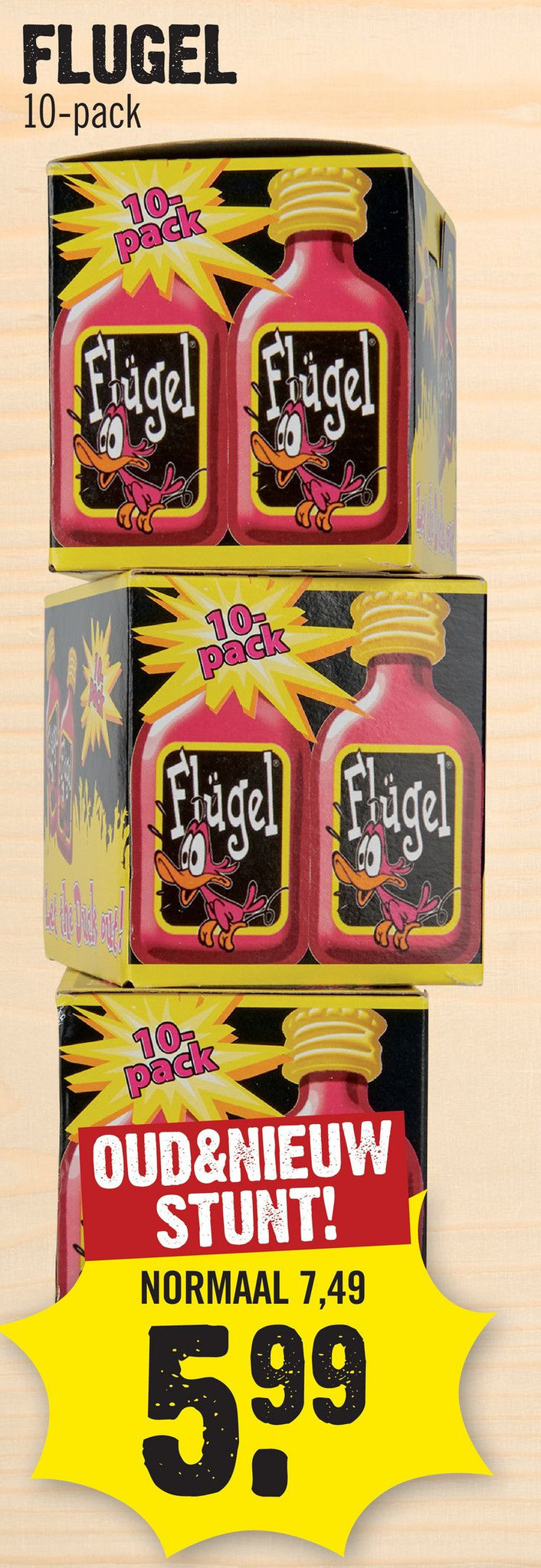 Flugel 10-pack aanbieding bij Super Dirck 3