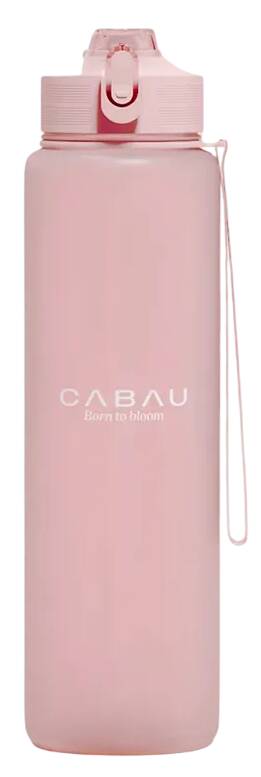 Cabau Drink To Bloom Waterfles Soft Pink aanbieding bij De Online Drogist