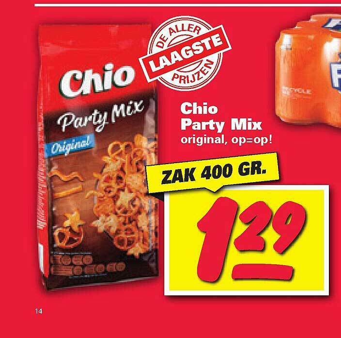 Chio Party Mix Original aanbieding bij Nettorama