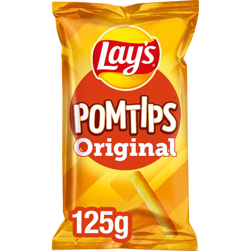 Lay's Pomtips original 125 g aanbieding bij Albert Heijn