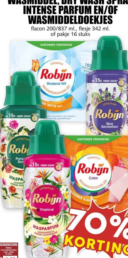 ROBIJN ADVANCED QUICKWASH WASMIDDEL, DRY WASH SPRAY, INTENSE PARFUM EN/OF WASMIDDELDOEKJES ...