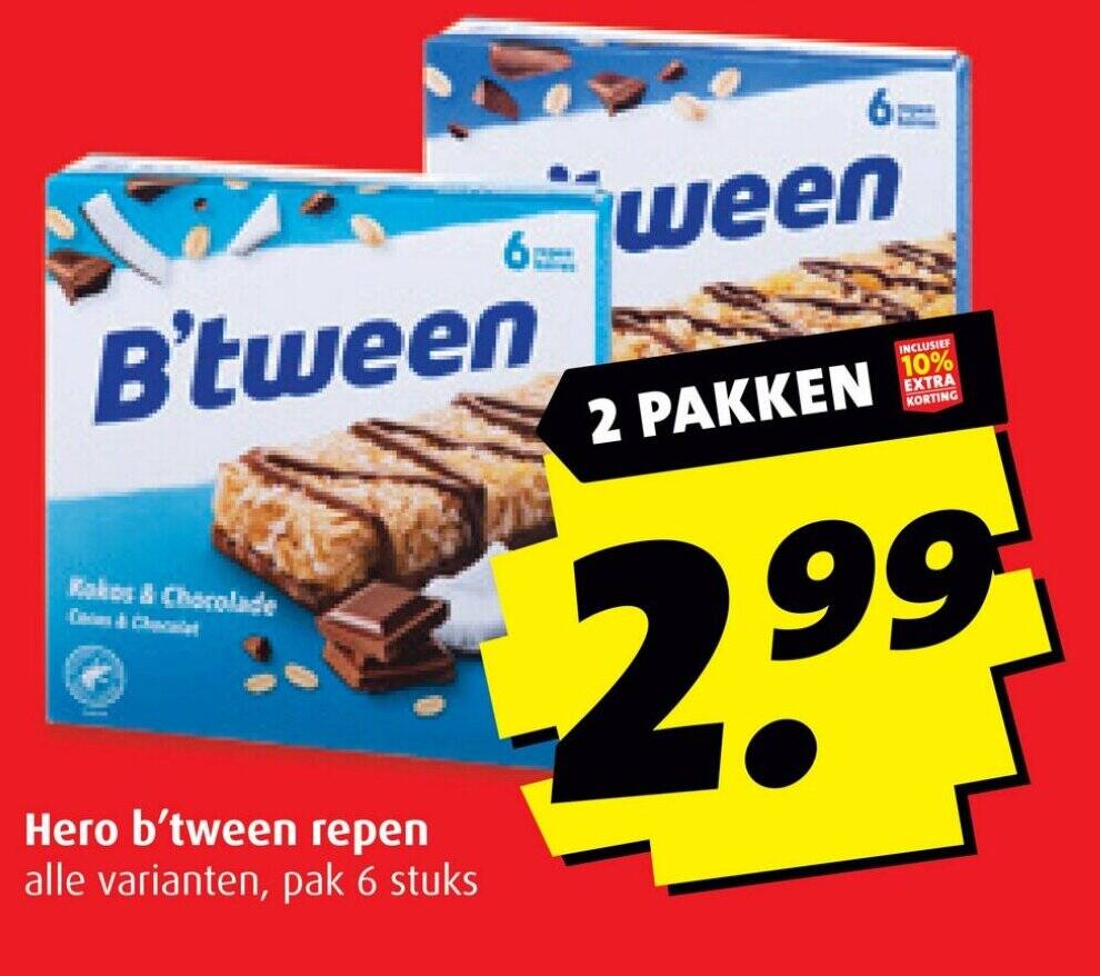 Hero b'tween repen aanbieding bij Boni