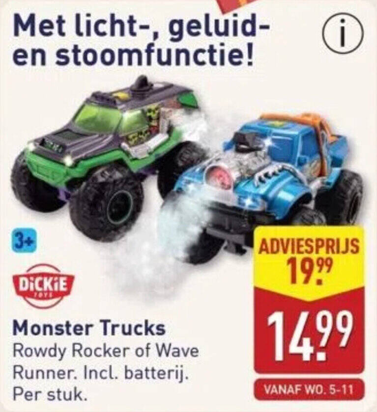 Monster Trucks aanbieding bij ALDI