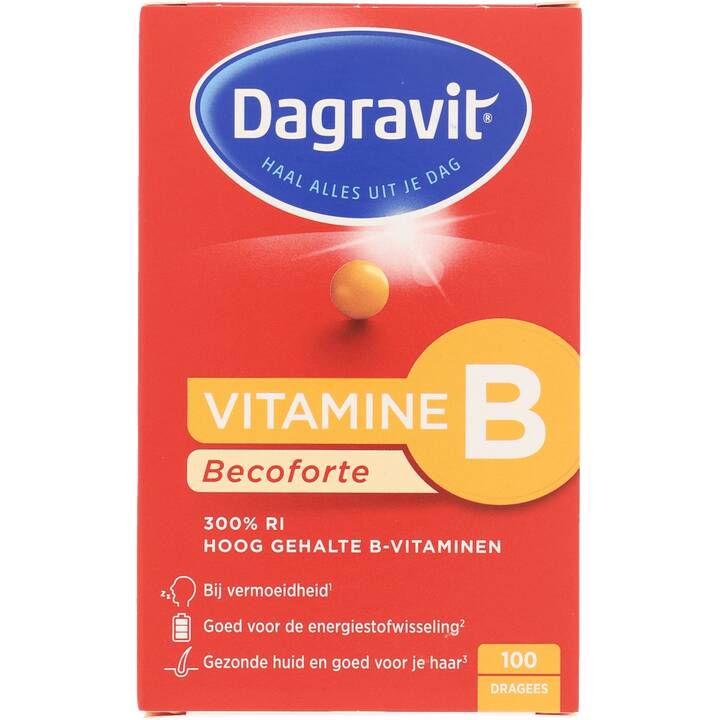 Dagravit Becoforte dragees, 100 stuks 1+1 gratis aanbieding bij Jumbo