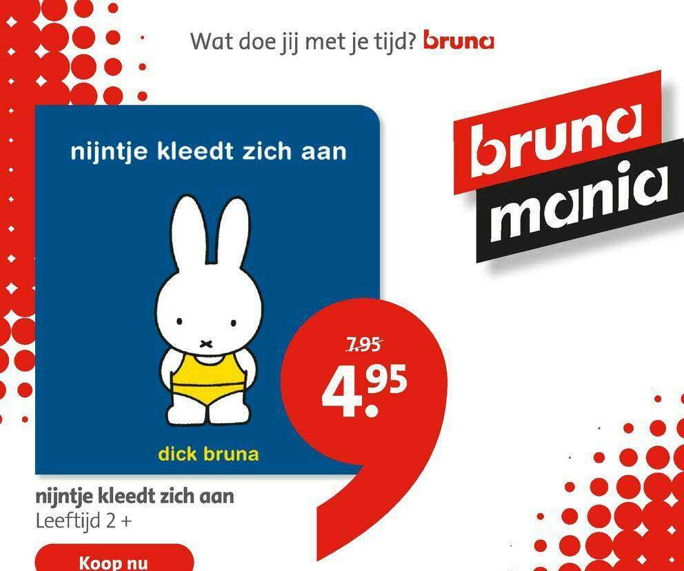 Nijntje Kleedt Zich Aan Aanbieding Bij Bruna