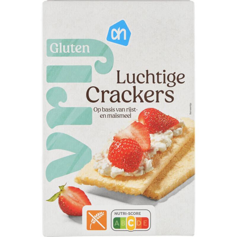 AH Glutenvrij Crackers 130 g aanbieding bij Albert Heijn
