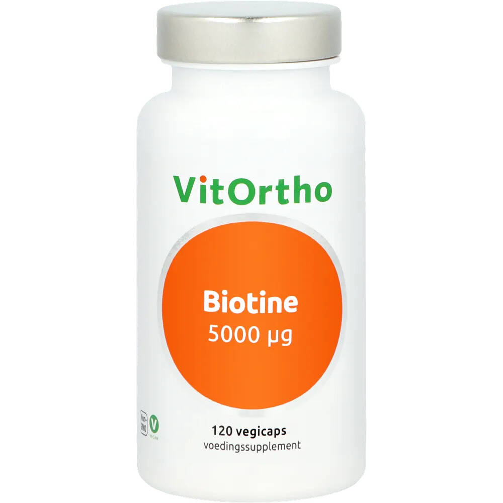 VitOrtho Biotine 5000µg Capsules aanbieding bij De Online Drogist