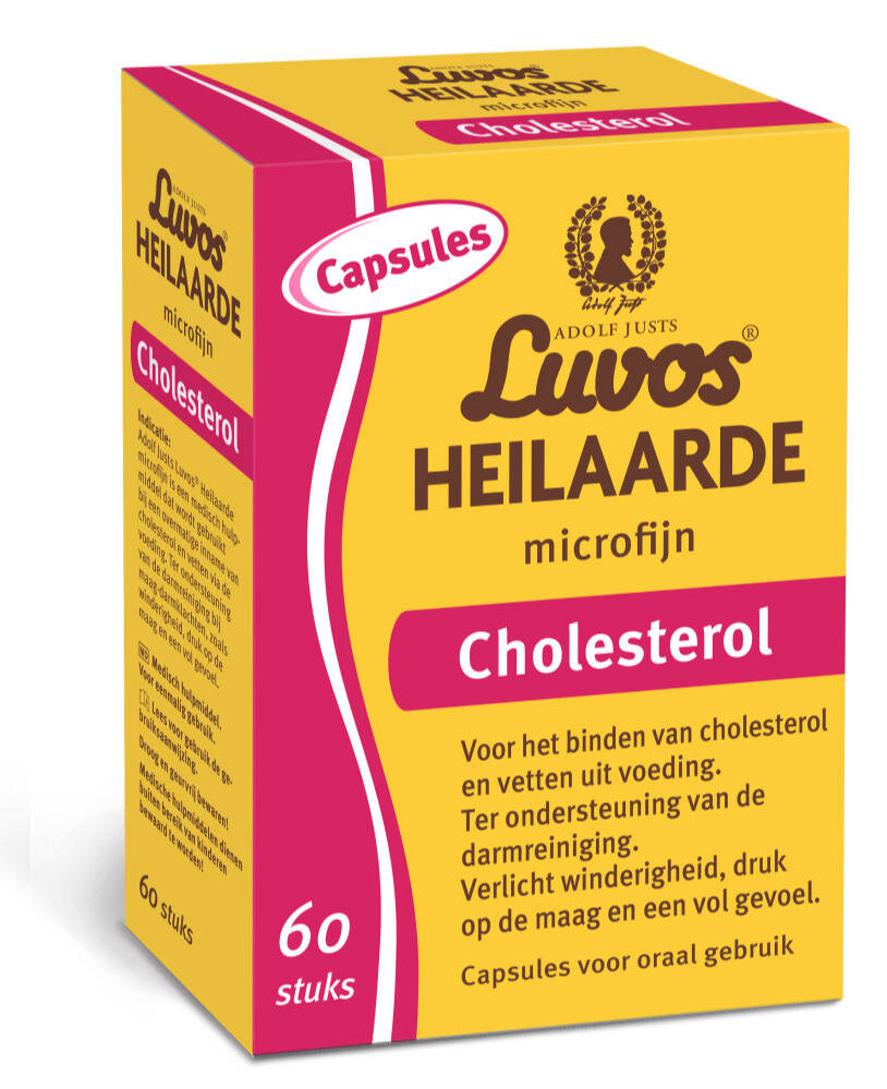 Luvos Heilaarde Cholesterol Capsules aanbieding bij De Online Drogist
